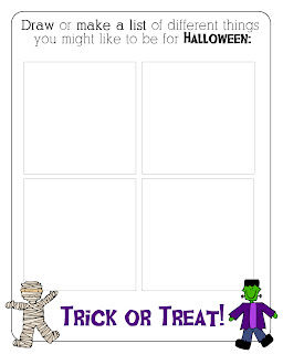 Halloween Kids Printable Book - The Idea Room