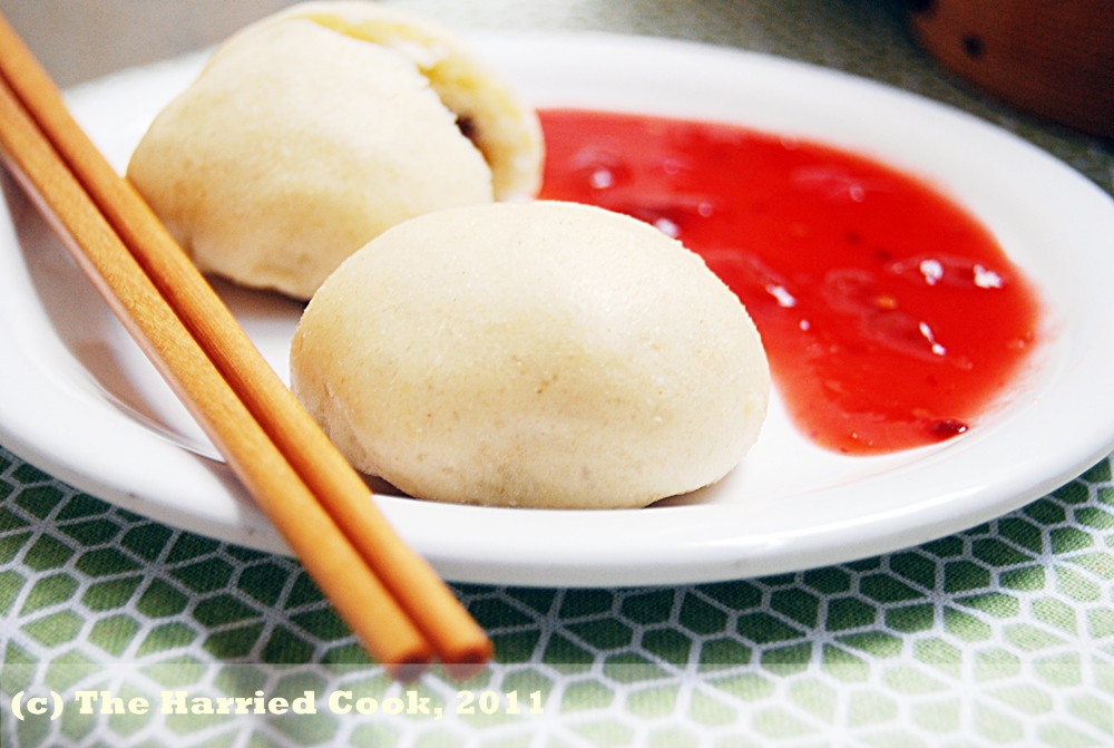 The Harried Cook: Steamed Buns w/ Five Spice Sesame Pork