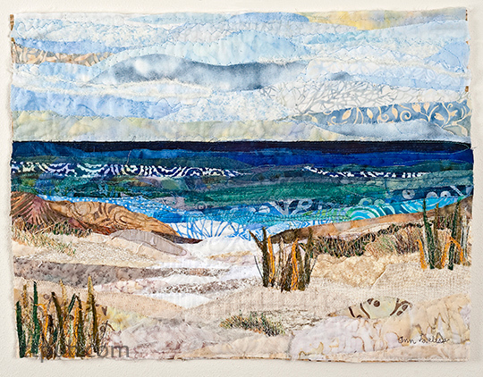 The Literate Quilter: Learn How To Make Landscape Art Quilts, Step-by ...