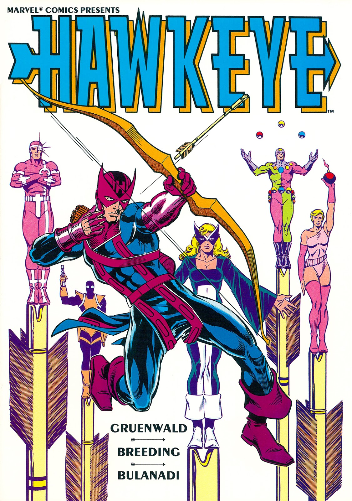Marvel Comics of the 1980s: 1988 - Hawkeye Trade Paperback