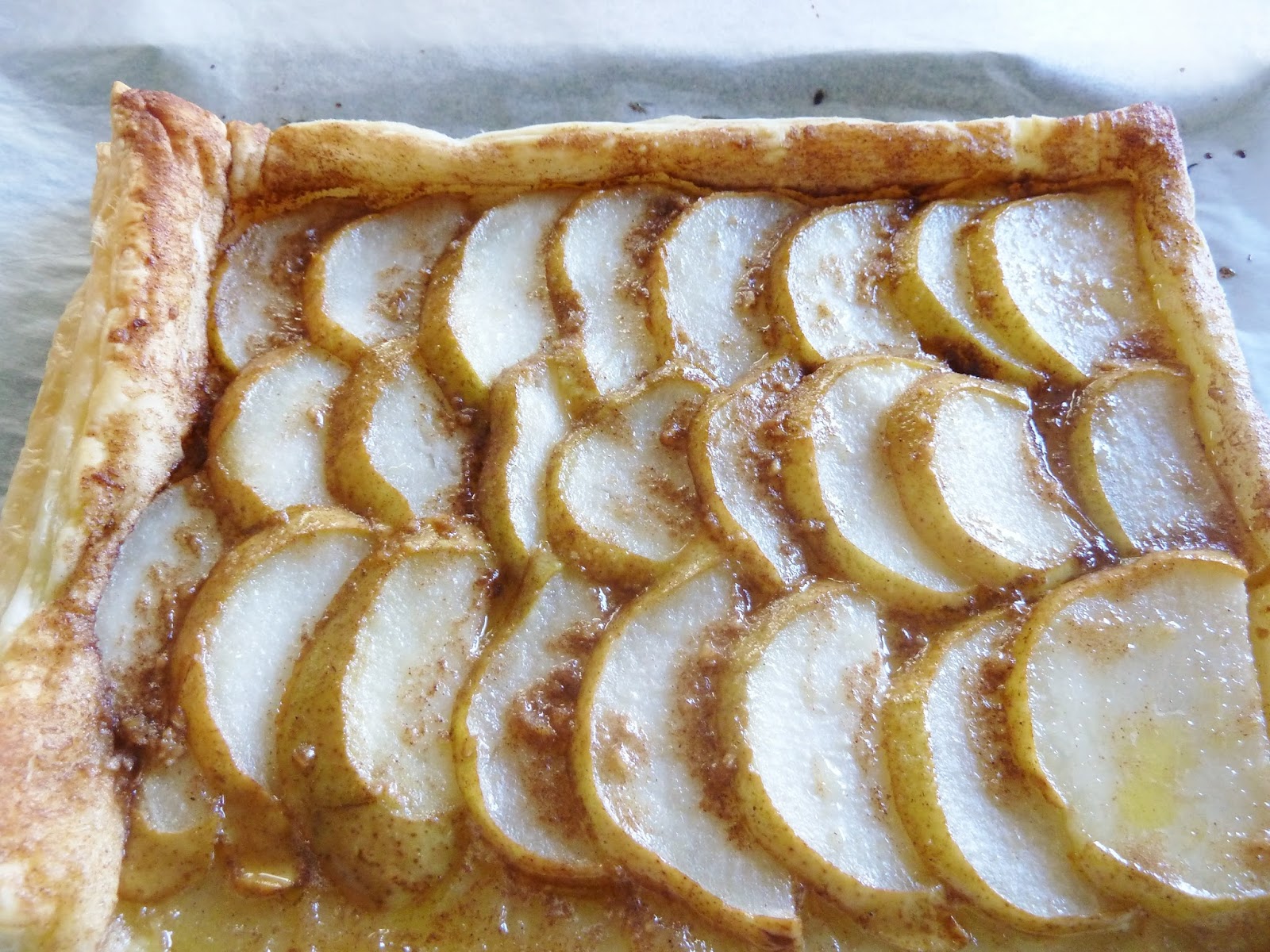 Sweet Dreams Patisserie: Pear Ginger Puff Pastry Tart