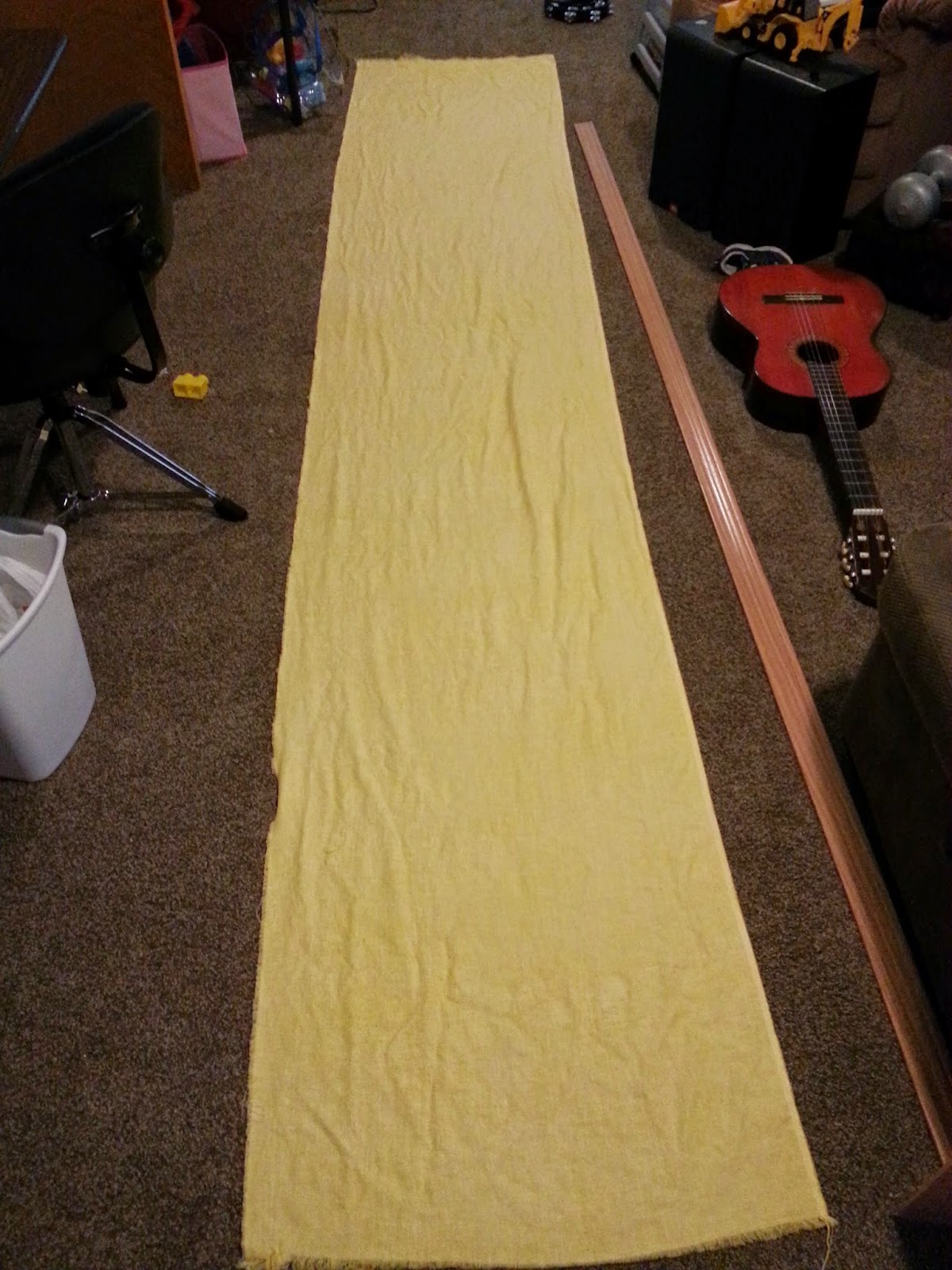 Sew Just For Fun: DIY Linen Summer Wrap Tutorial "Yellow Rainbow Wrap"