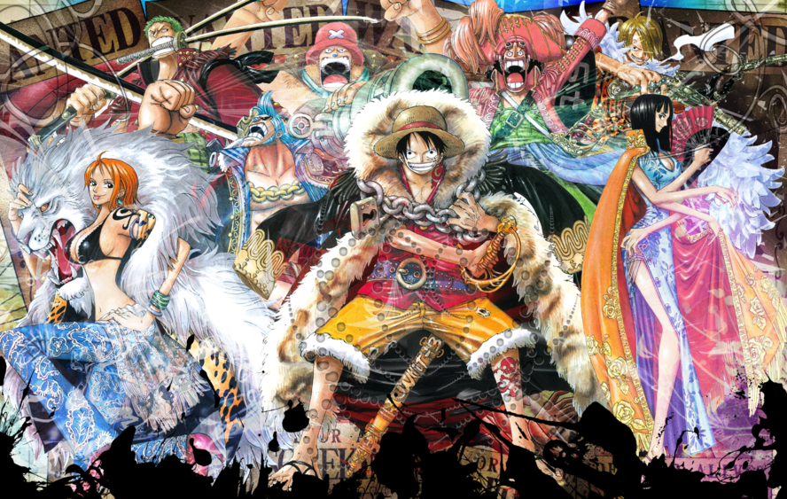 One Piece Wallpaper: One Piece Wallpaper - Straw Hat Pirates