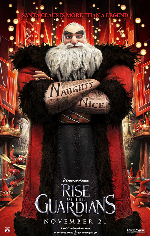 Life in Technicolor: Rise of the Guardians: New Character Posters