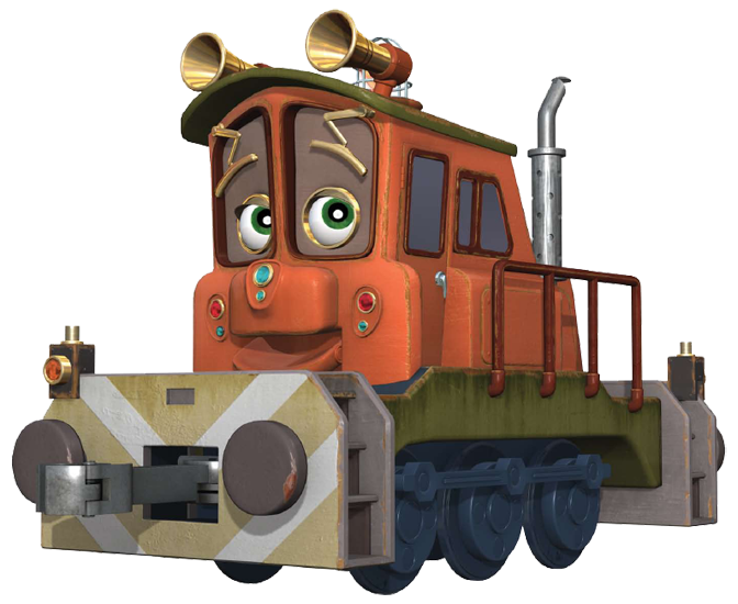 Cartoon Characters: Chuggington and Doki (PNG)