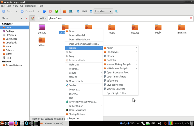 Blog elhacker.NET: CAINE 10 - Computer Aided Investigative Environment ...