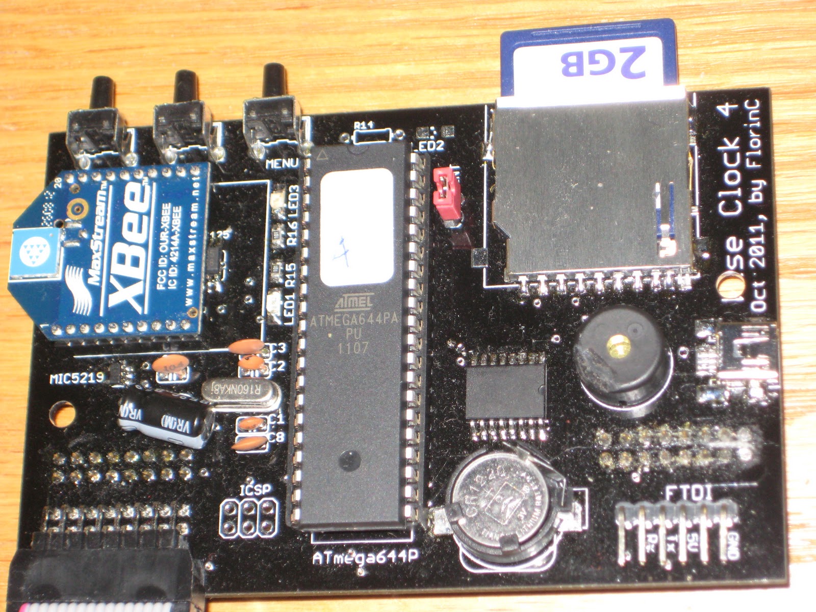 Wise time with Arduino: December 2011