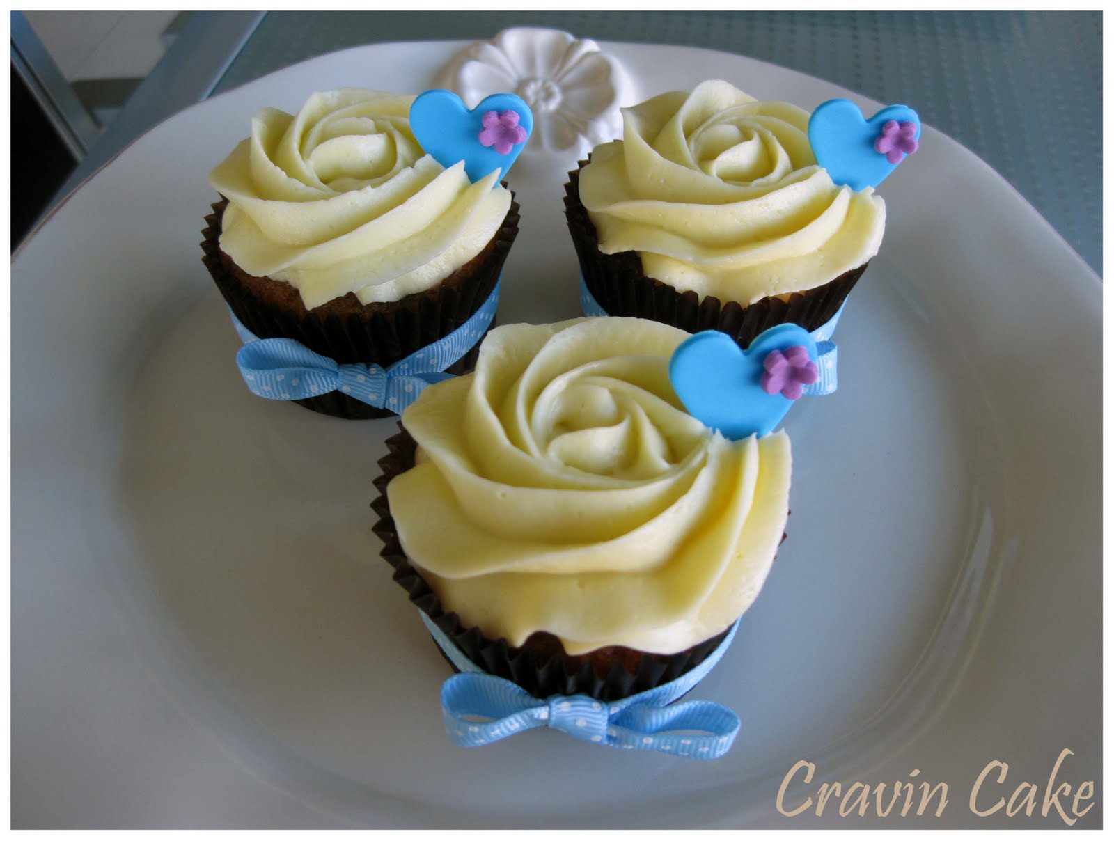 Cravin Cake: Pretty In Blue Cupcakes