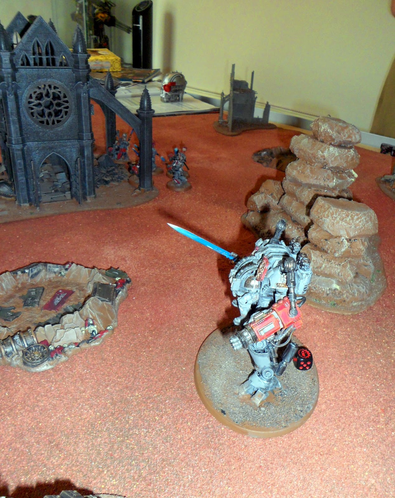 WeeMen: Batrep - Imperial Knights and Grey Knights Vs Necrons - 2000pts