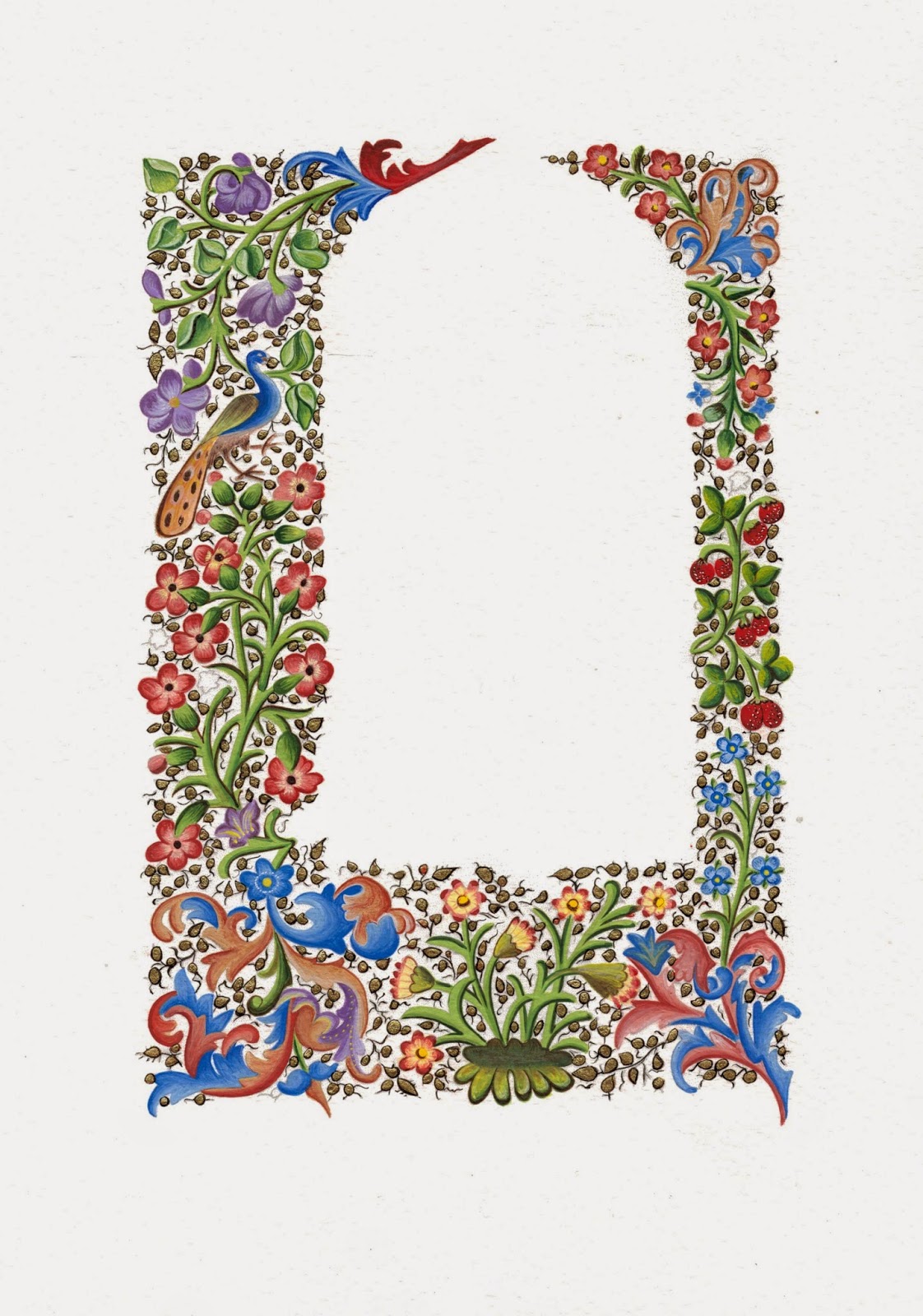 Calli' Grain de Folie: Pour mémoire... Enluminure le 17 mai