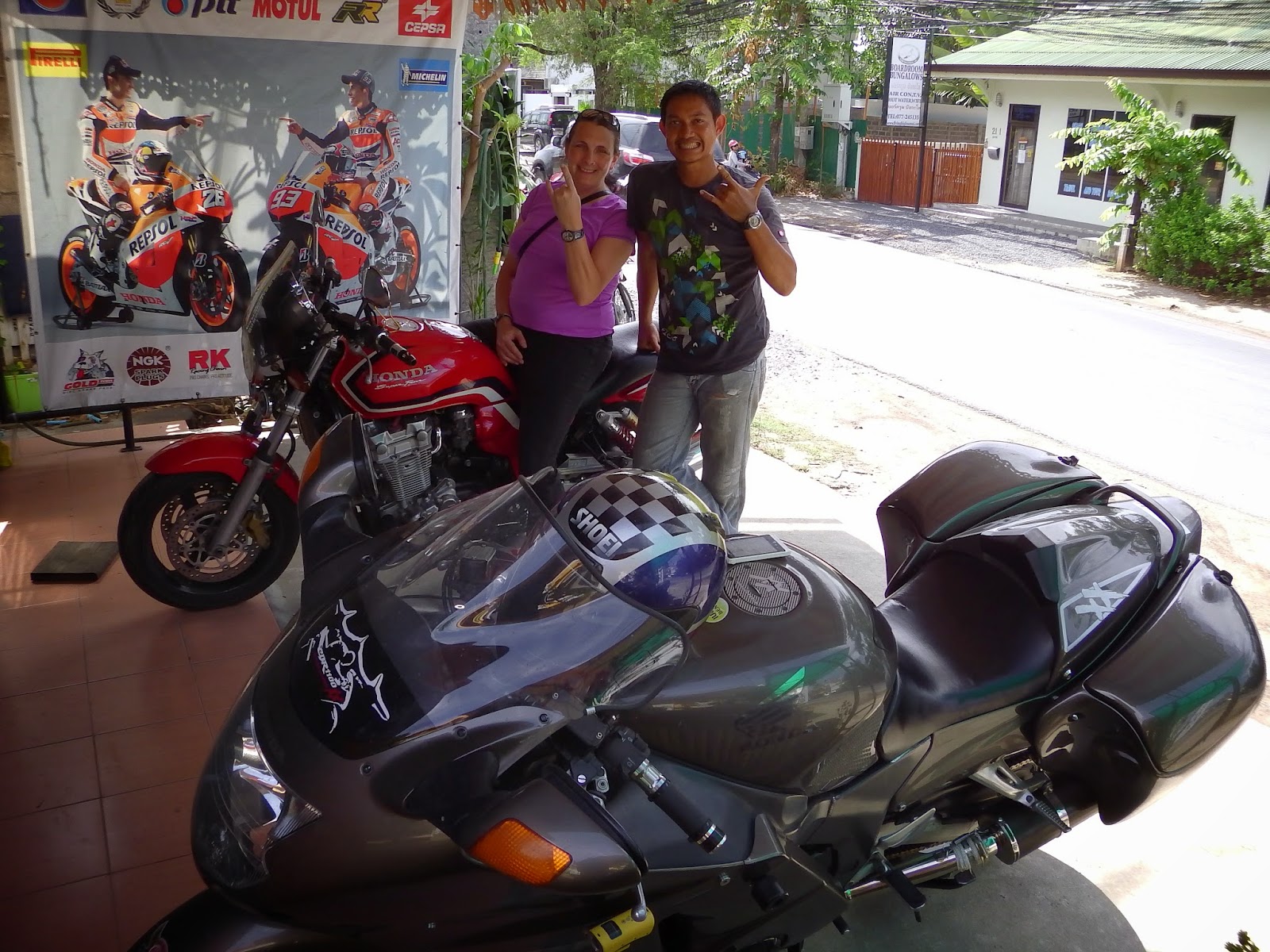 Carol and Jayne's Curious adventures: Staying Alive on a motorcycle in ...