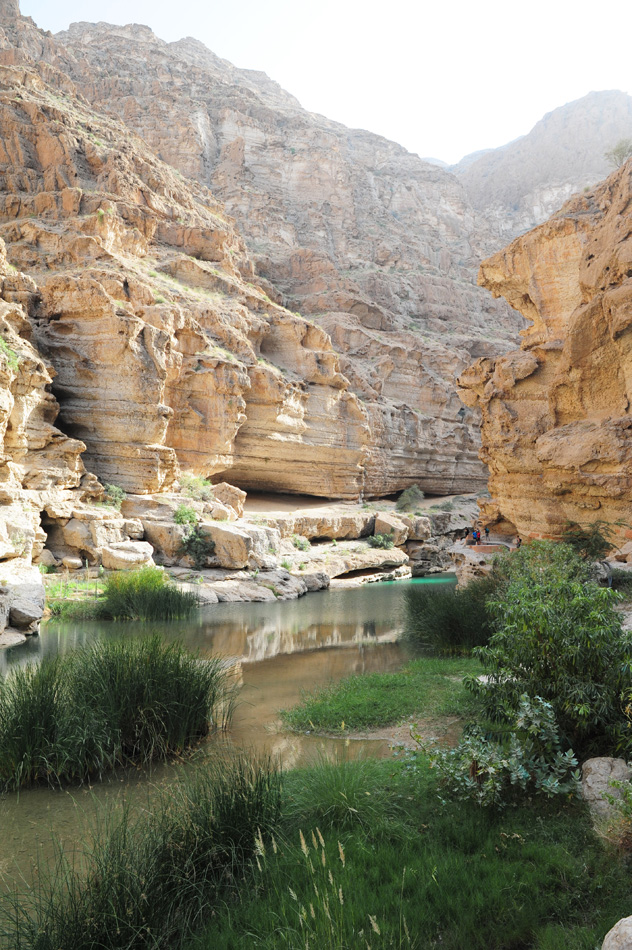 Oasis in the desert: Wadi Shab | World Map Duo