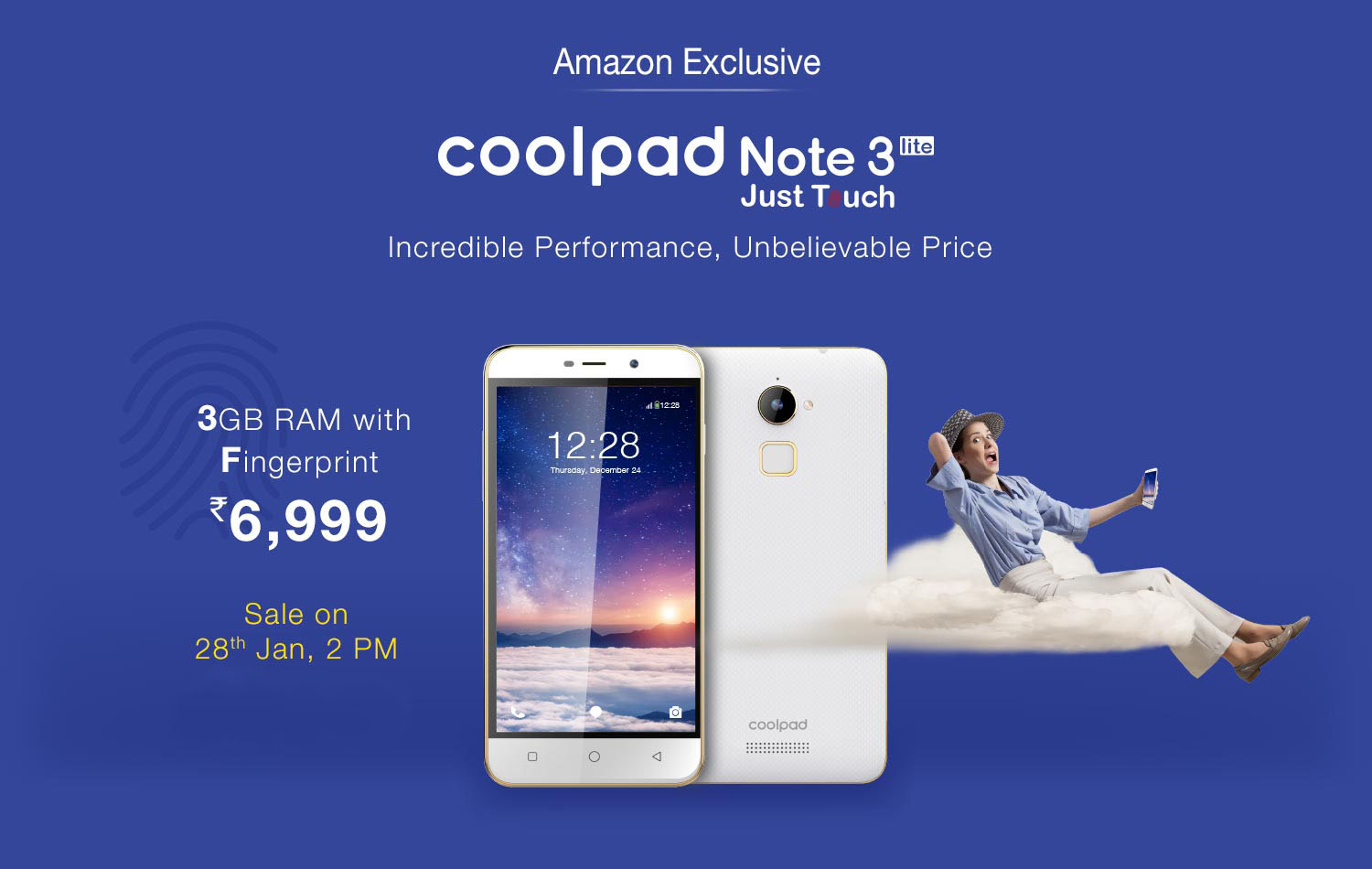 Coolpad Note 3 Lite with Fingerprint Scanner , 3GB RAM launched in ...