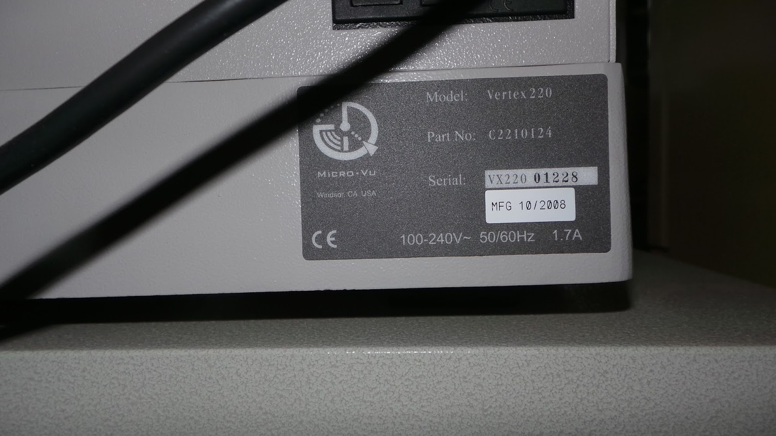 Micro Vu 3D measuring machine - used Vertex 220