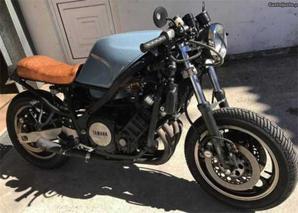 Yamaha FZ 750 Cafe Racer Custom Mod - Yamaha Old Bikes List