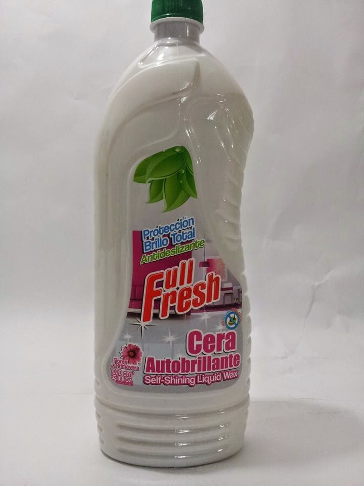 Ceras, detergentes, shampoos,limpiadores, removedores,suavizantes