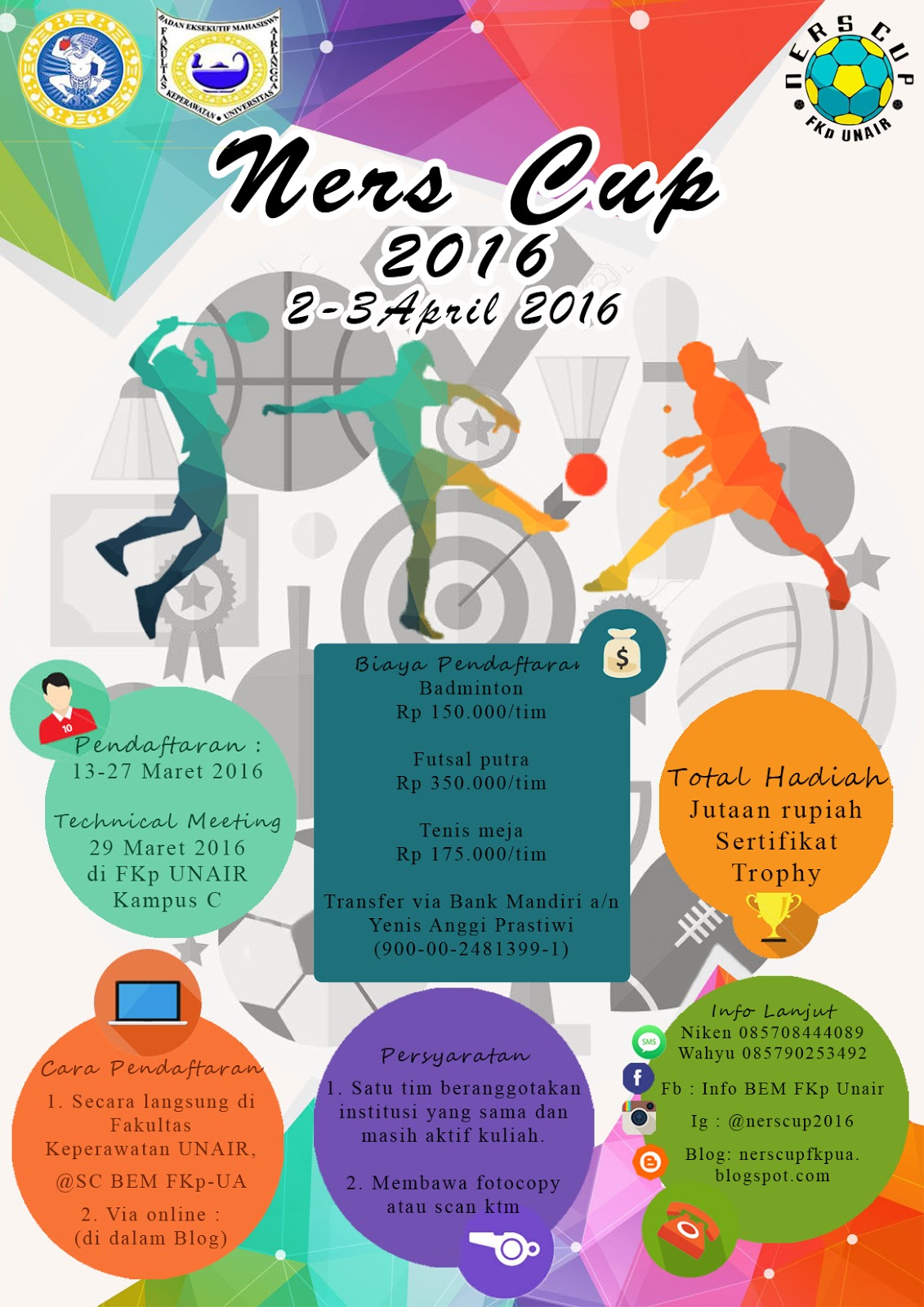 Ners Cup FKp Unair: Poster Ners Cup 2016 Fakultas Keperawatan ...