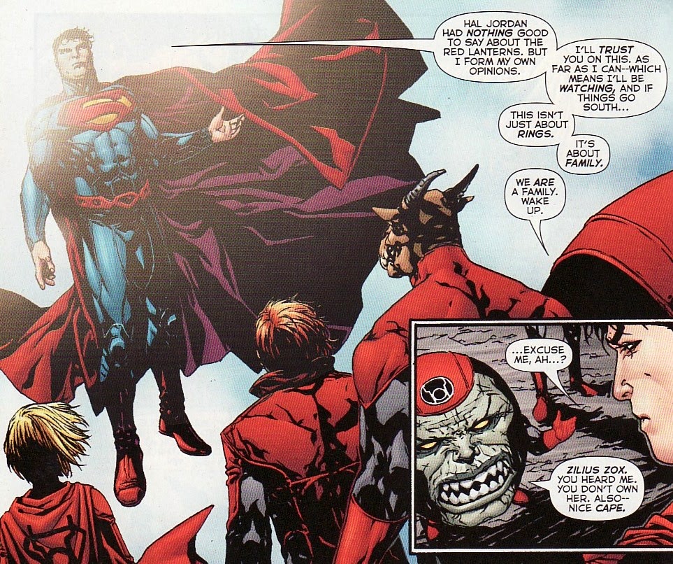 Red Lantern Superman