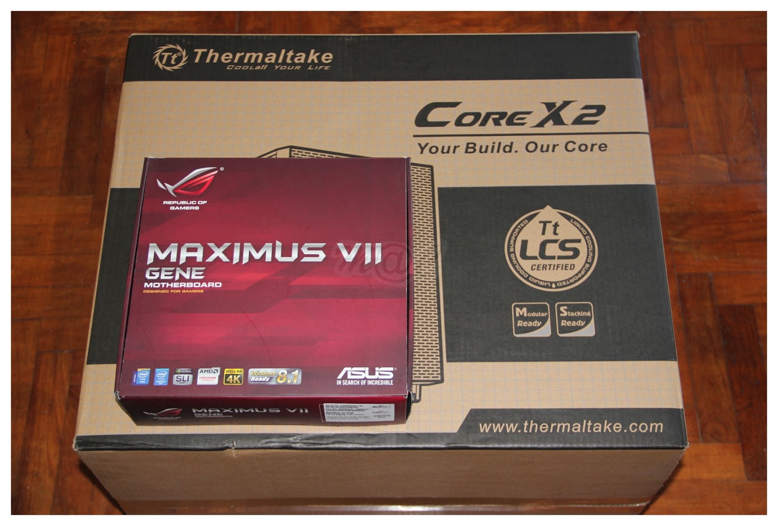 [PC Case - endless stackable mATX] Introducing The Thermaltake Core X2 ...