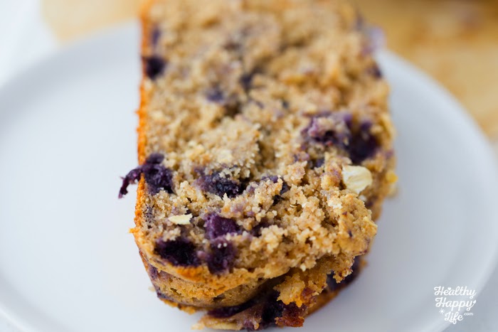 (Vegan) Butter-Topped, Wild Blueberry Muffin Loaf. Baking Sunday ...