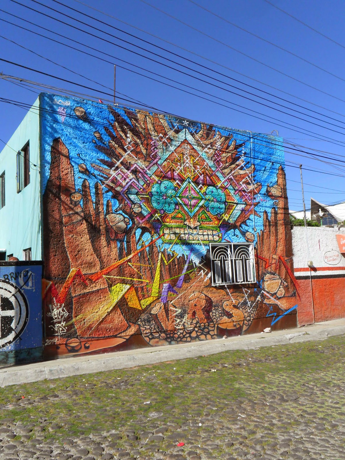 Los murales de la colonia Cerrito Colorado en Querétaro