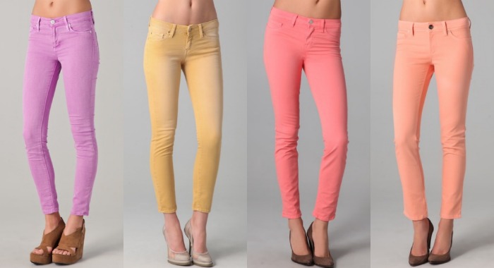 ROS.E.: The color wheel for pastel colored denim.