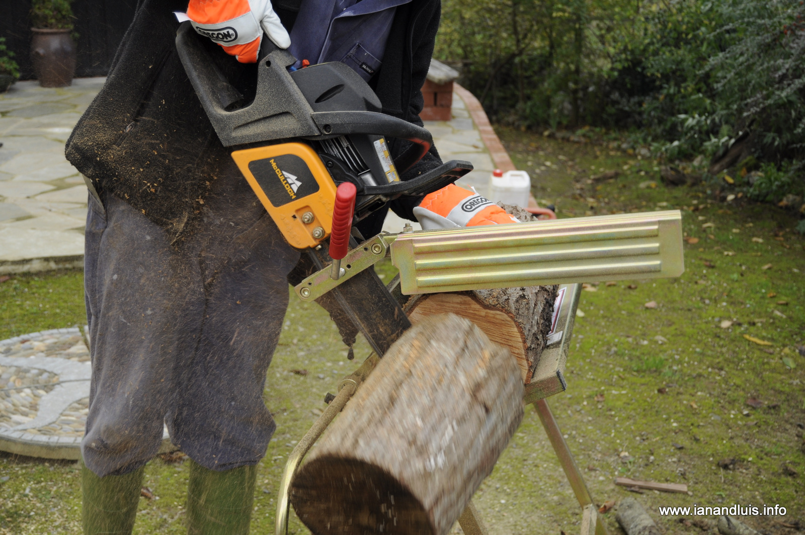 Tales from Toriello: Working with a chainsaw - evaluating the Log Master