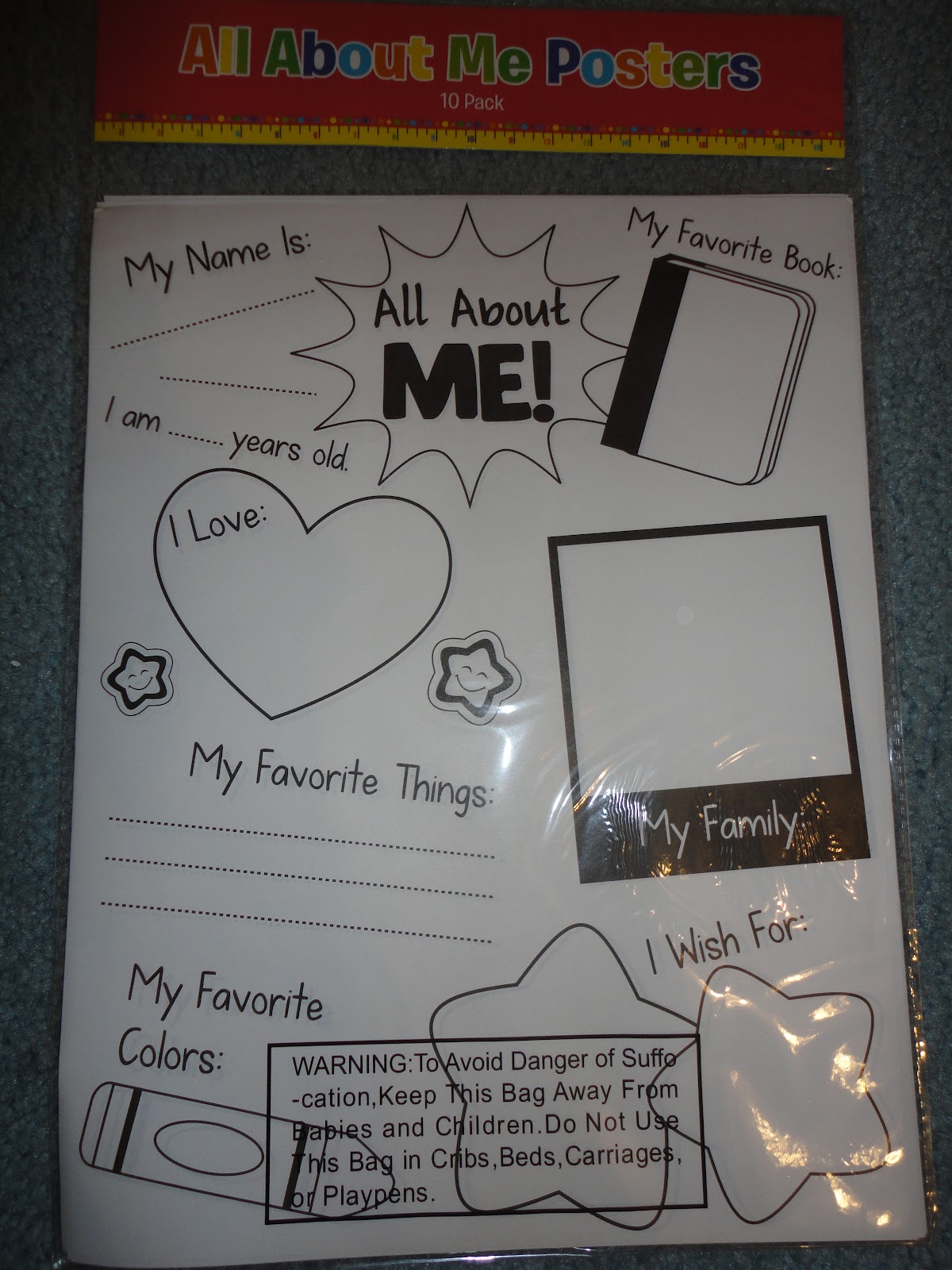 A Very Curious Class: All About Me and a Freebie