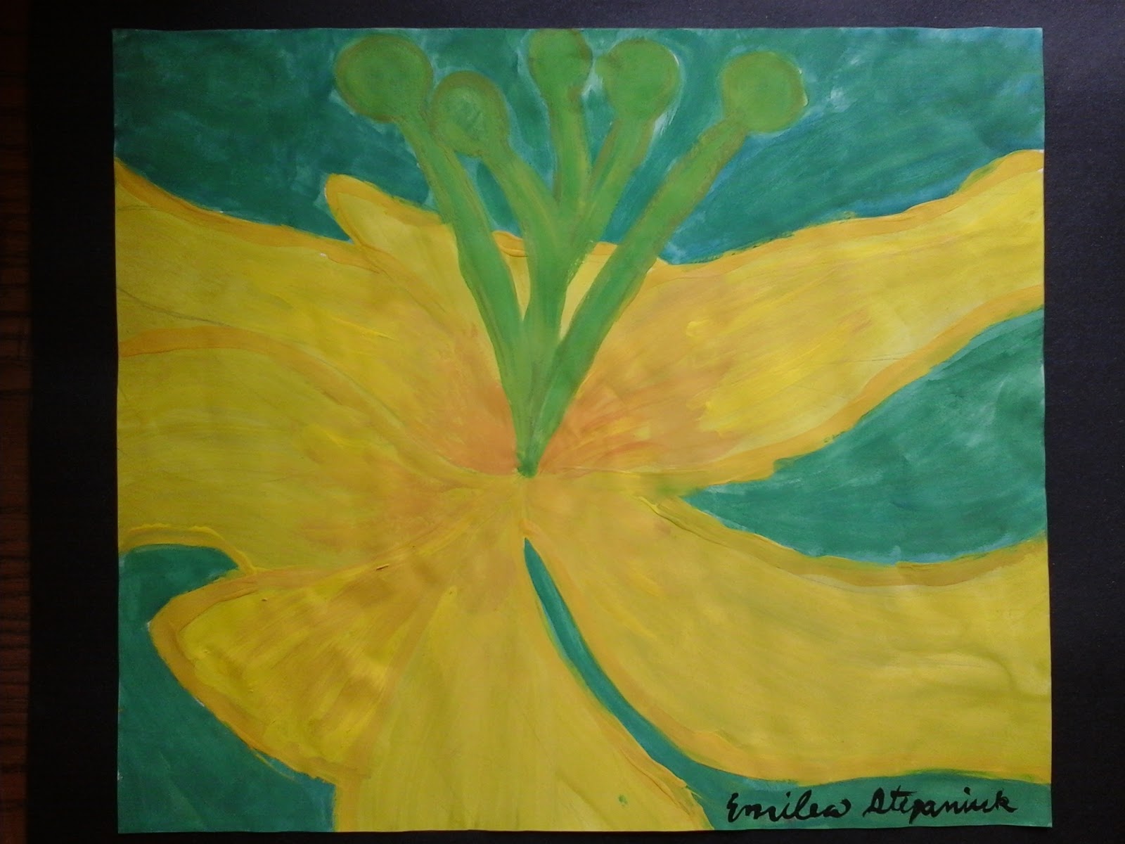 Union Ridge Art Studio: Georgia O'Keeffe Inspired Flower Gallery