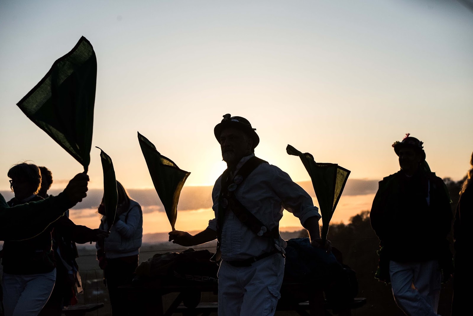 May Day Morris Dancing at Ham Hill