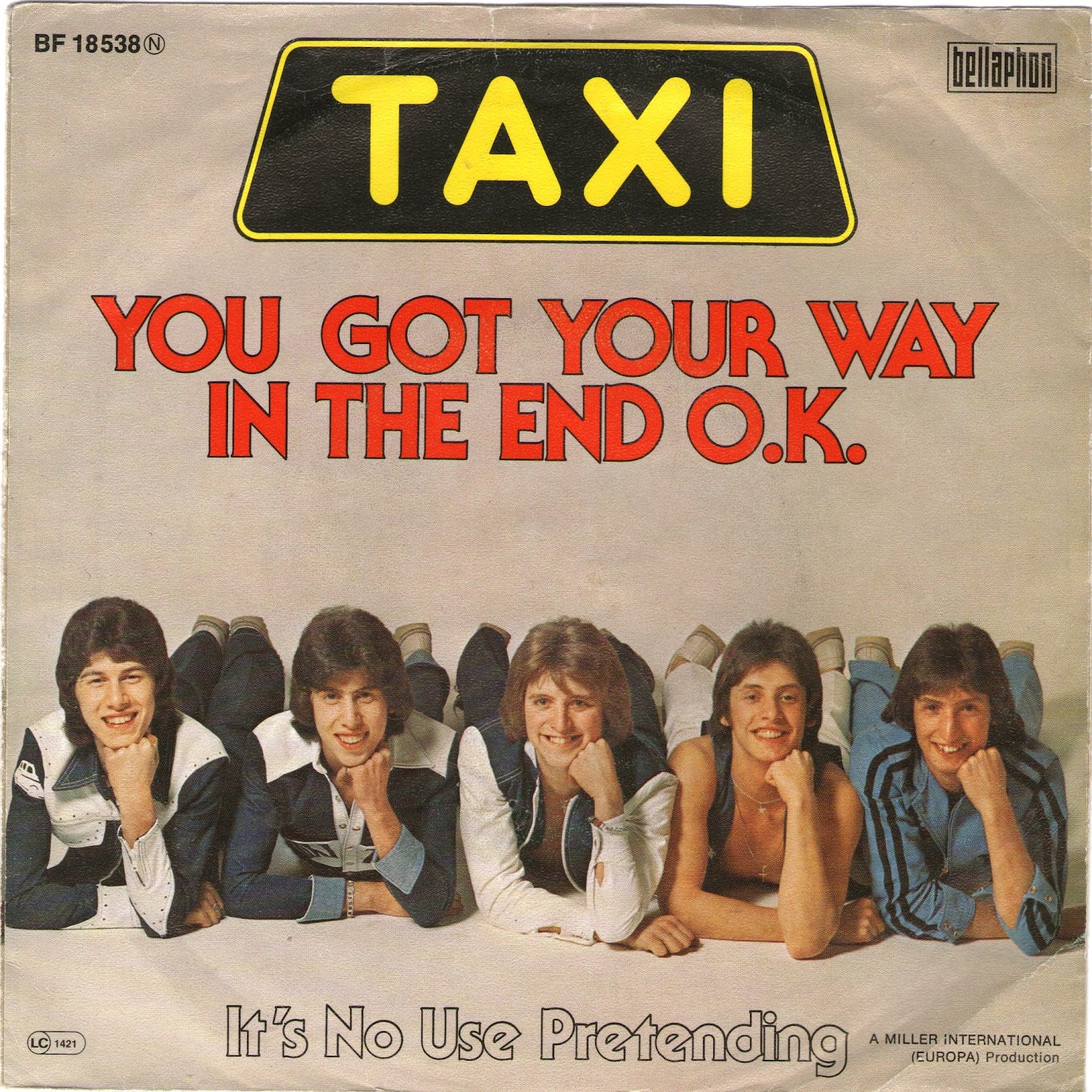 PUREPOP: Taxi –You Got Your Way in The End O.K.