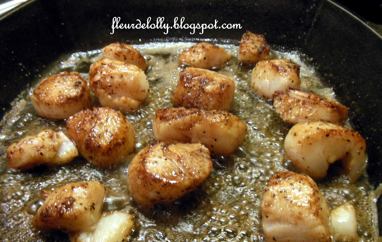 Fleur de Lolly: Surf & Turf (Seared Scallops / Filet Mignon with ...