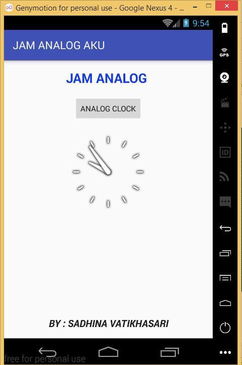 Let's Love: Tutorial Membuat Jam Analog Pada Android Studio