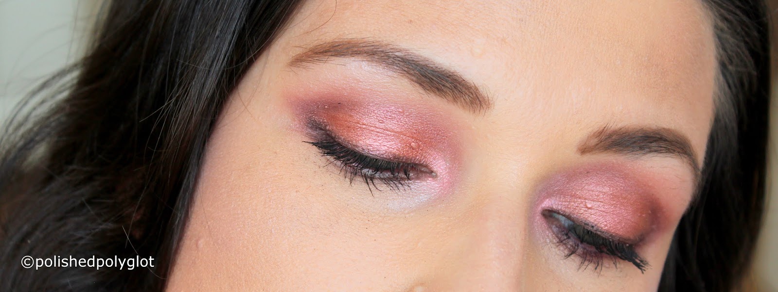 Makeup │Look in Light Pink and Copper using Norvina Palette / Polished ...