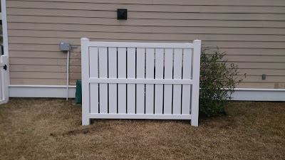 Town & Country Fences, LLC: A/C Heat Pump Enclosure