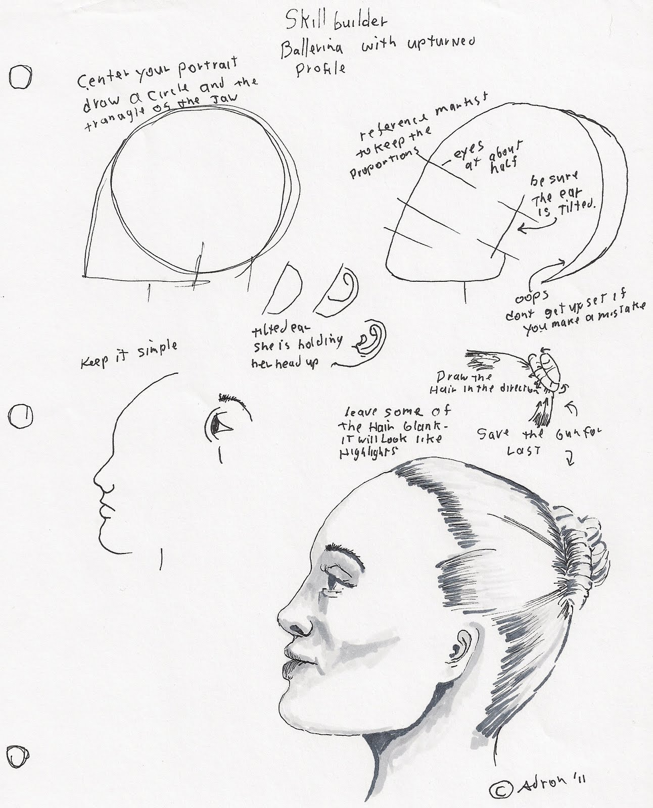Nice Tips About How To Draw Female Profile - Sillyrip