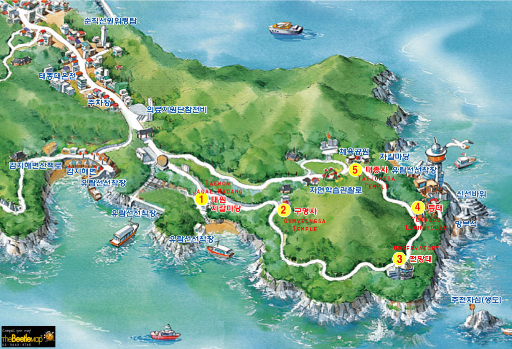 Mustachioventures: Scenic Sites of Busan: Taejongdae and Oryukdo