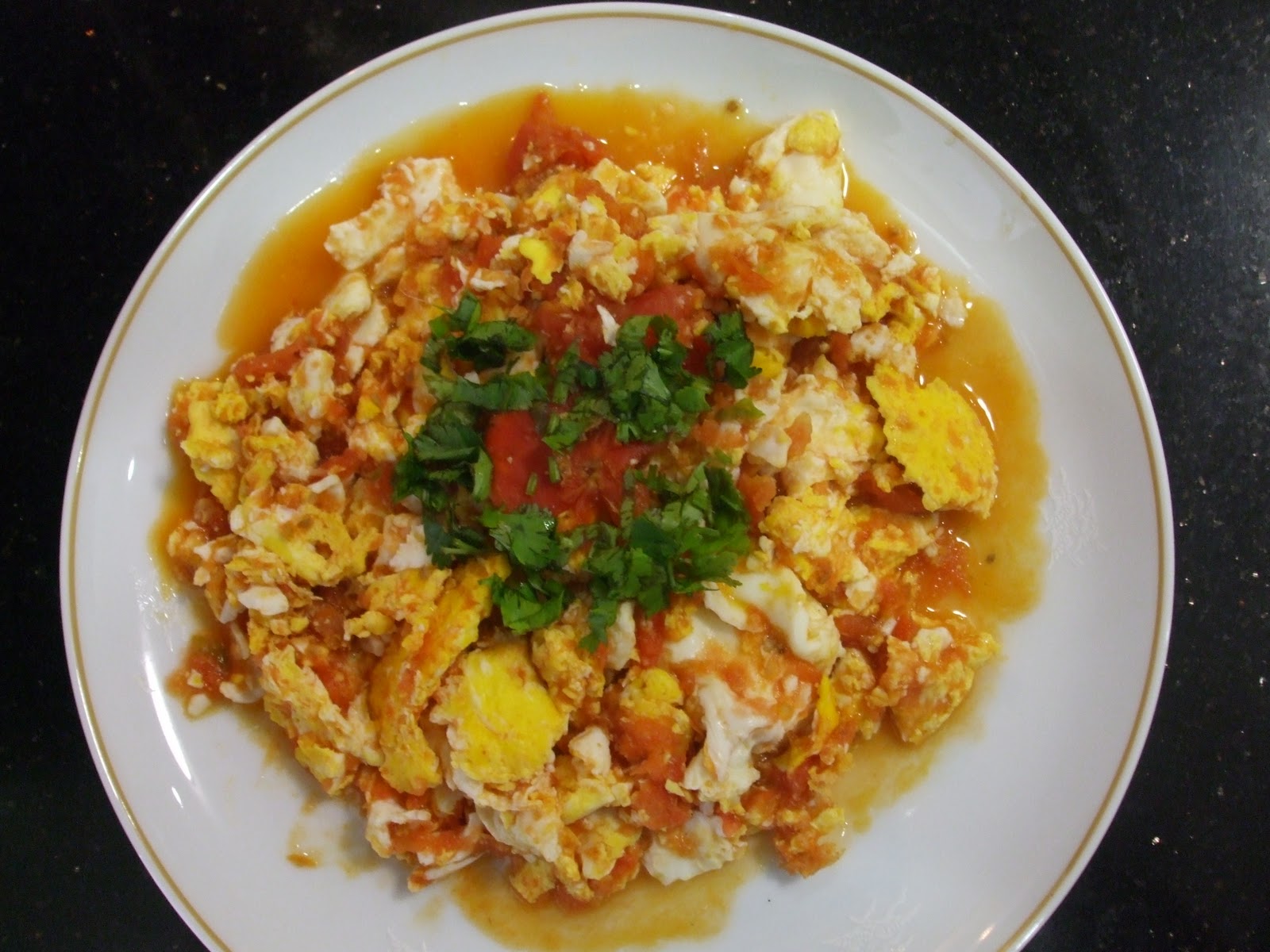 Food in the Bay Area: Huevos Con Chile Recipe