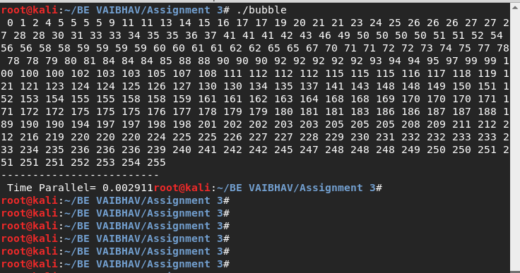 Parallel Sorting Algorithms- Bubble Sort and Merger Sort - Way2Techin