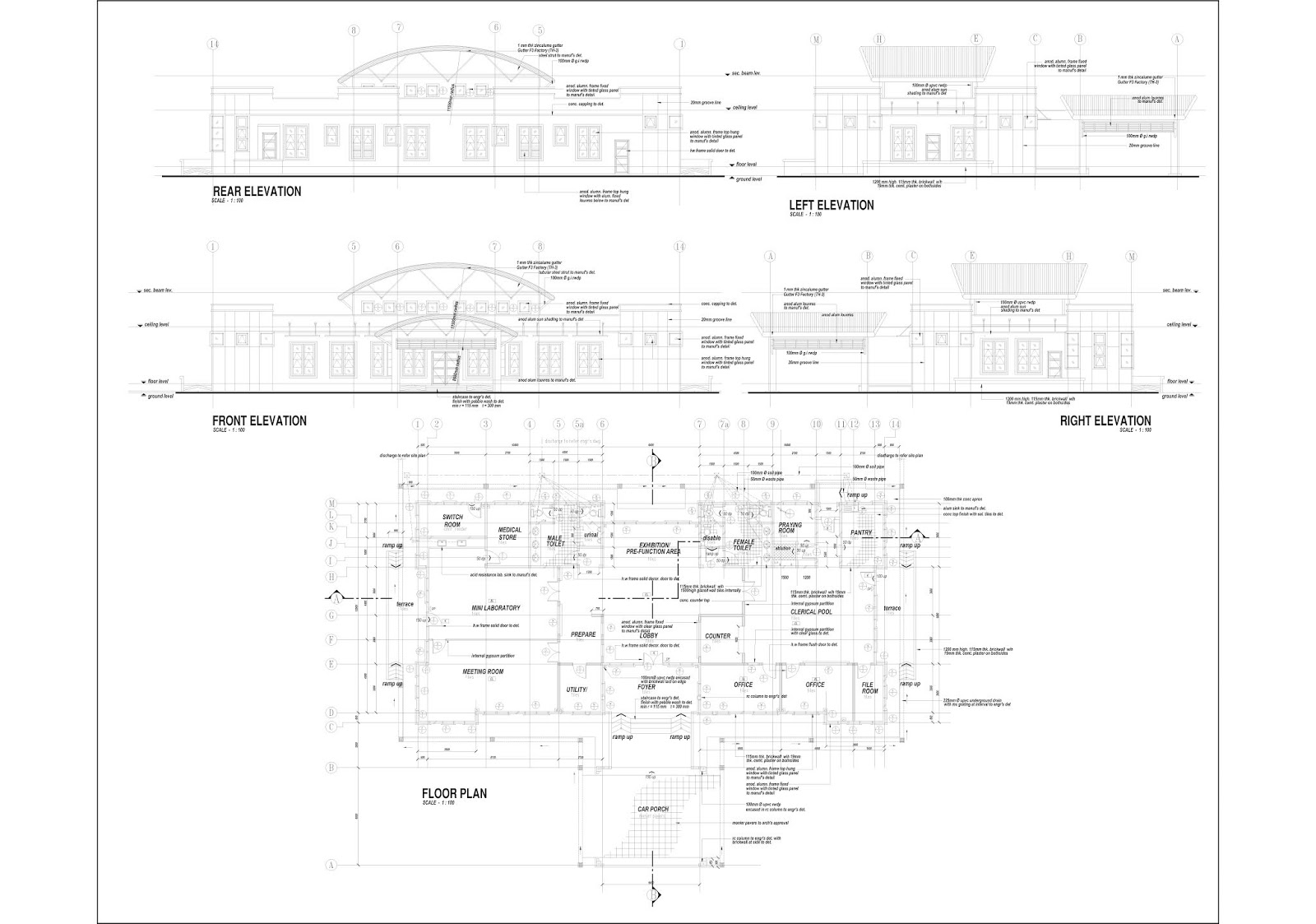 KHIDMAT MELUKIS PLAN: PELAN ARKITEK