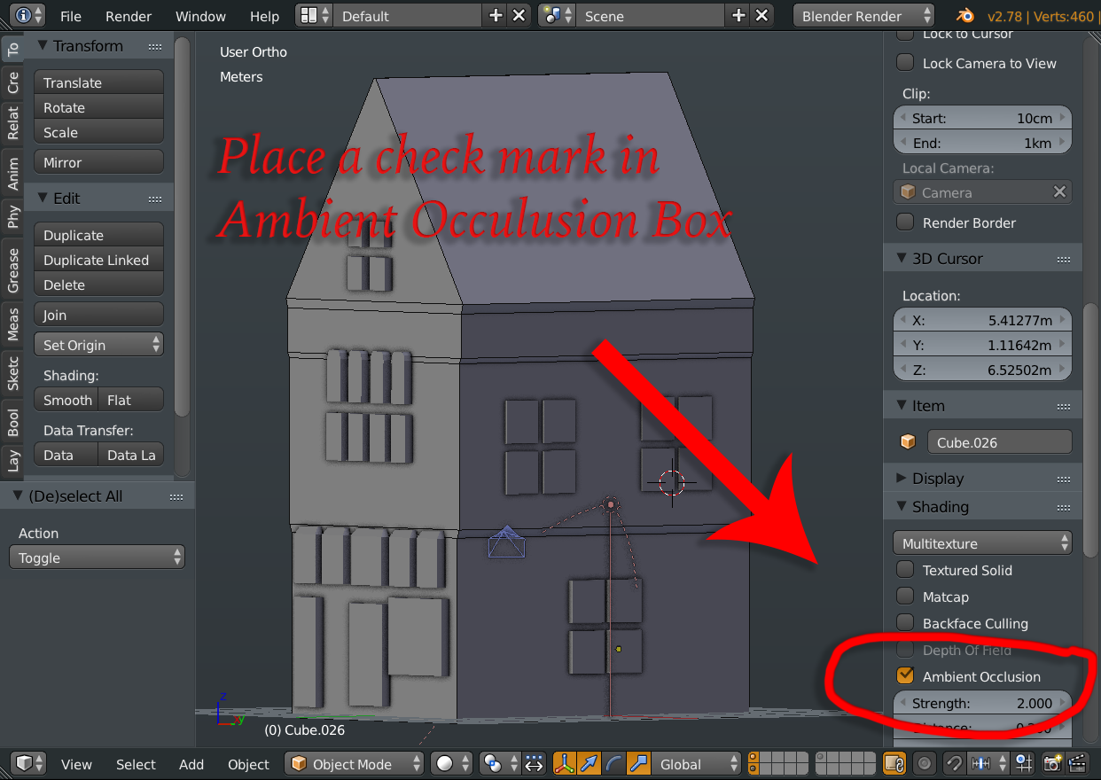 Blender ambient light - aspenkda