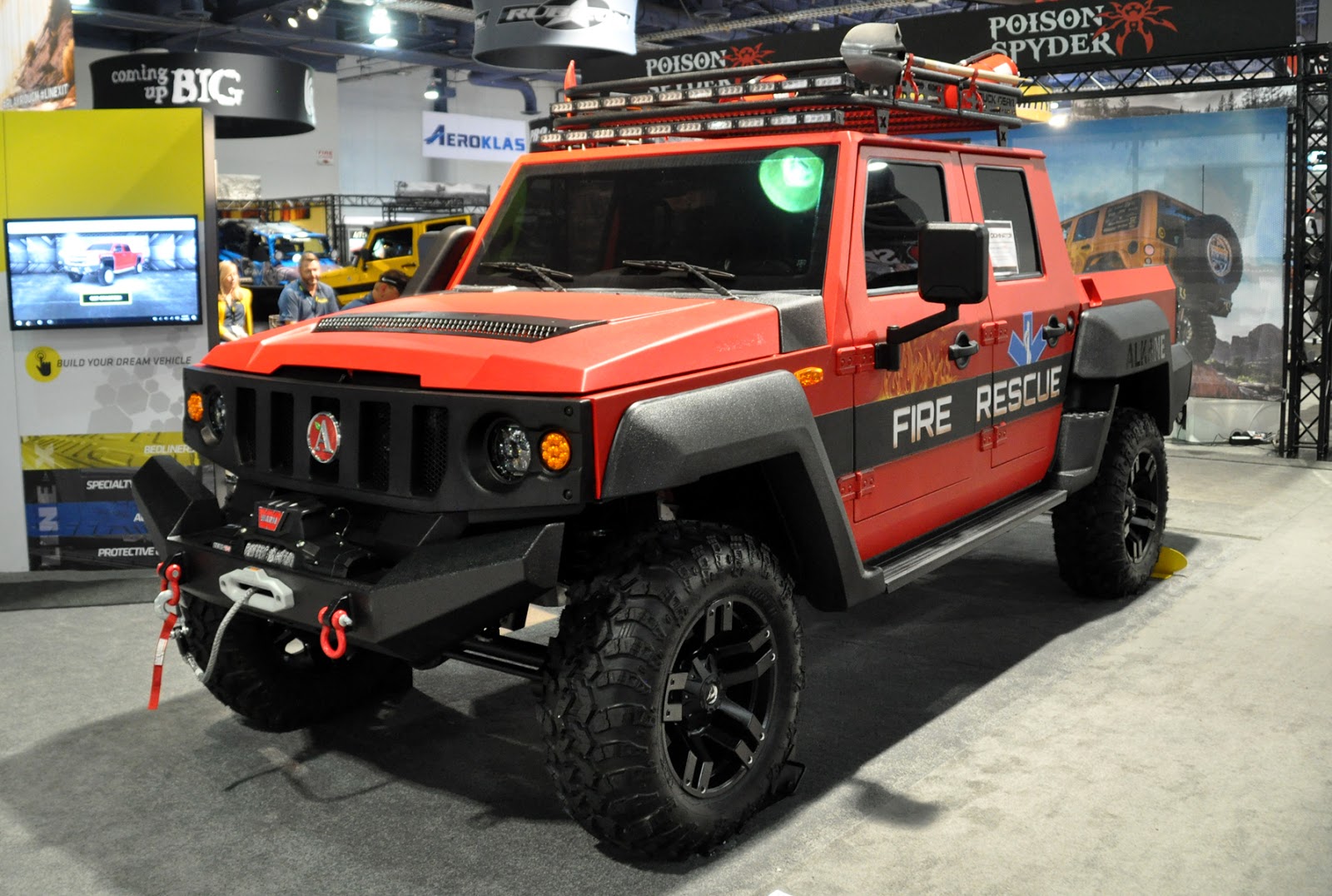 Just A Car Guy: this search and rescue vehicle is covered with Line-X ...