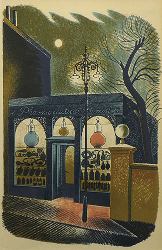 Sanders of Oxford, rare prints & maps.: Eric Ravilious High Street Prints