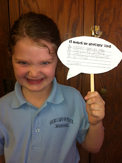 Fun in First at OLP: Why so GROUCHY???