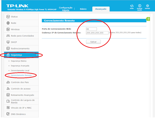 Liberar Ping e Acesso WAN no Roteador TP-LINK N450 HP TL-WR941HP