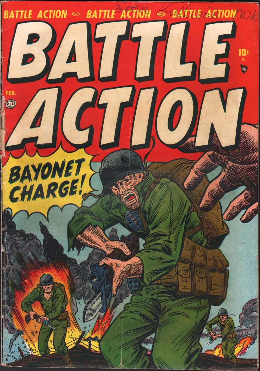 Timely-Atlas-Comics: A History of Atlas War Comics (1950-1960)