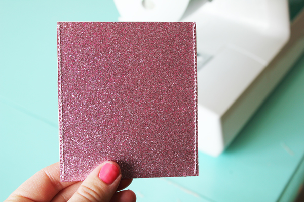 a ruffled life: Glitter Envelope DIY!