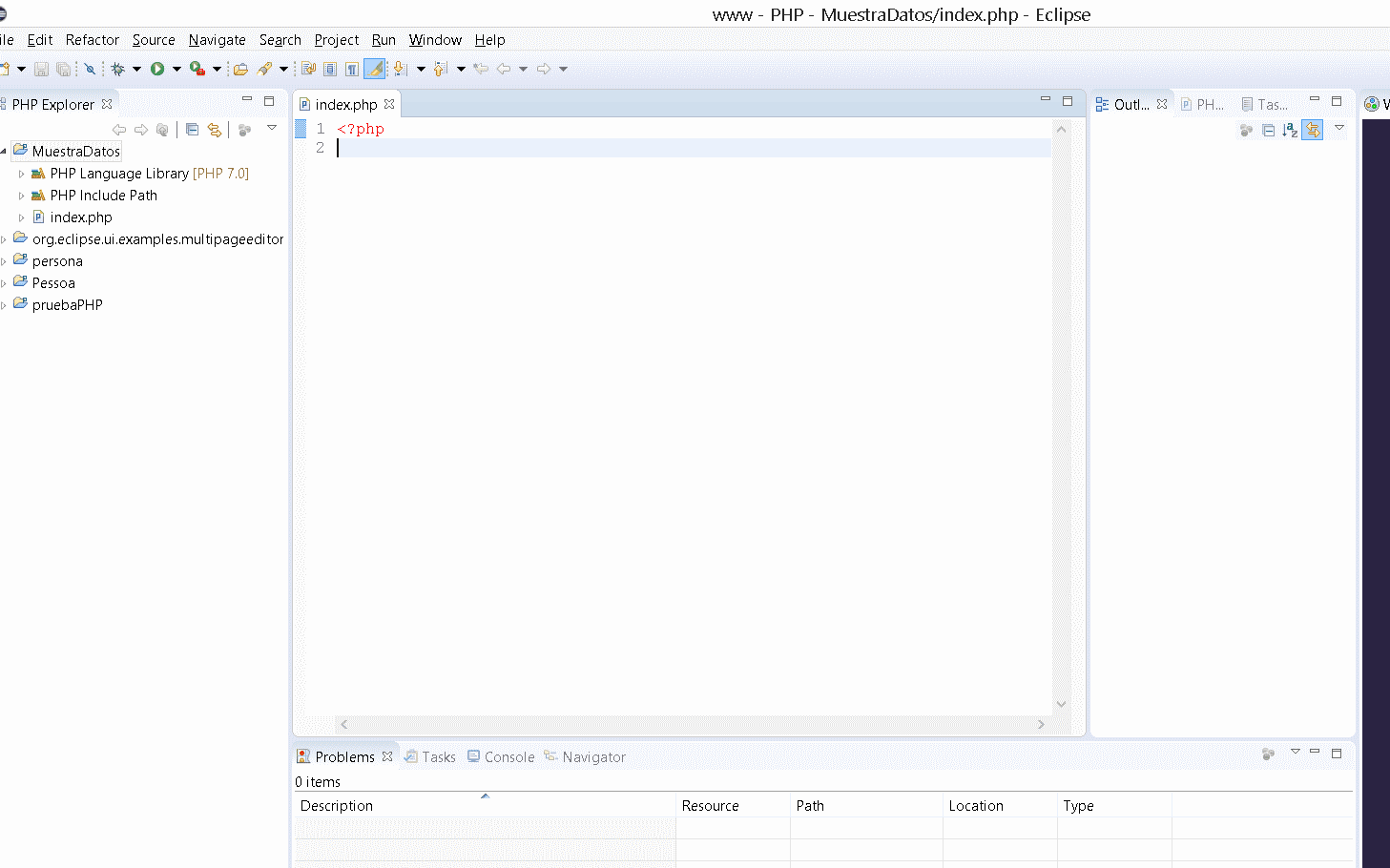 PHP OO: Mi Primer Proyecto con Eclipse - Clases - Parte 1 - PHP MySQL