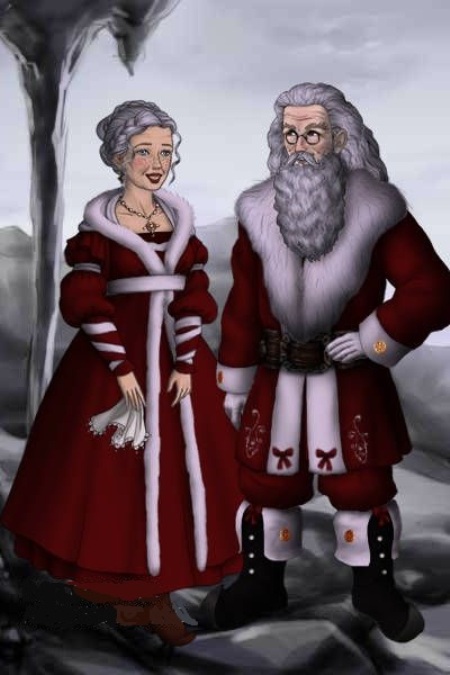 MR AND MRS SANTA CLAUS photos-wallpapers | the fun bank