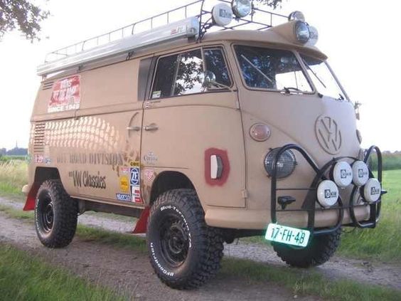 Blog Sou Jipeiro: ESPECIAIS | Já imaginou uma Kombi Retrô com tração 4x4?